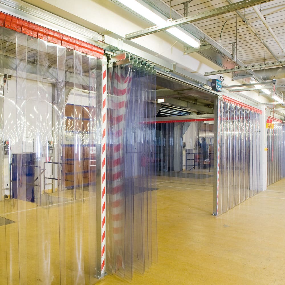 PVC Streifenvorhang, Lamellen Vorhang nach Maß | EASY HANG